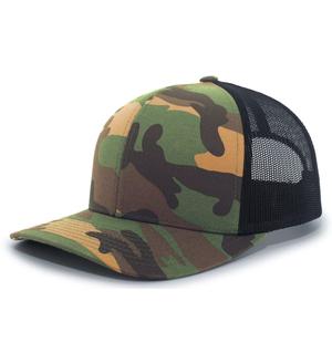 Pacific Headwear Mesh Trucker Hat - Camouflage